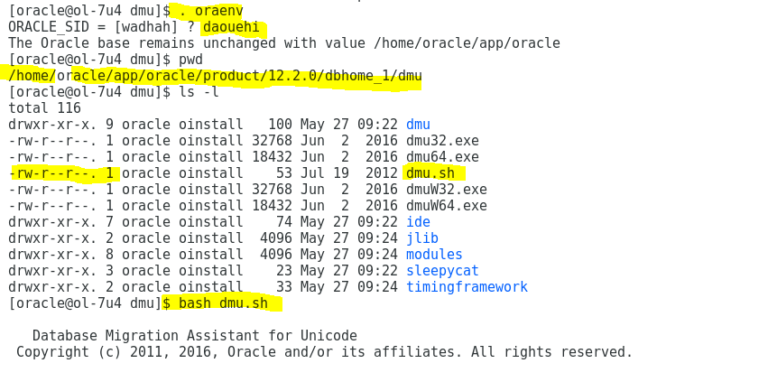 Change a PDB Character Set within Oracle database 12cR2 (12.2.0.1) using the DMU tool | Wadhah ...