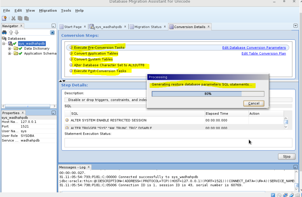 Change a PDB Character Set within Oracle database 12cR2 (12.2.0.1) using the DMU tool | Wadhah ...