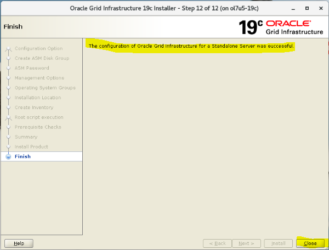 Install Oracle Grid Infrastructure Standalone 19c3 | Wadhah DAOUEHI