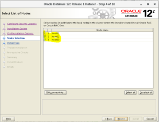 Install Oracle database 12cR1 RAC 3 nodes on Oracle Linux 6u10 | Wadhah DAOUEHI